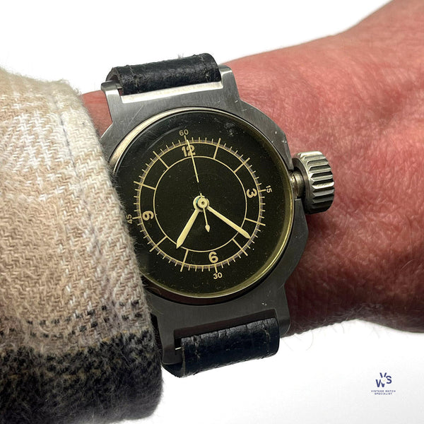 Anonymous Dial WWII German Timer - Case Back Engraved M300 - Single Pu ...