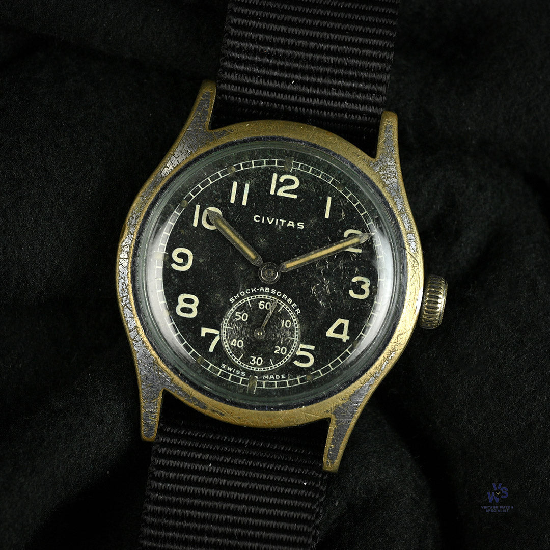 Civitas - German Military (DH) Issued Watch - Original Condition - Mil ...