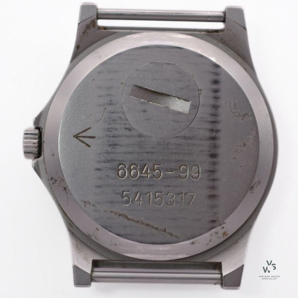 CWC G10 Quartz - Military Field Watch - Caseback 6645-99 - C.1990 ...