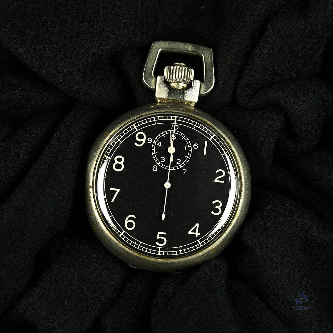 Elgin WWII Bombardier Stopwatch - c.1940s – Vintage Watch Specialist