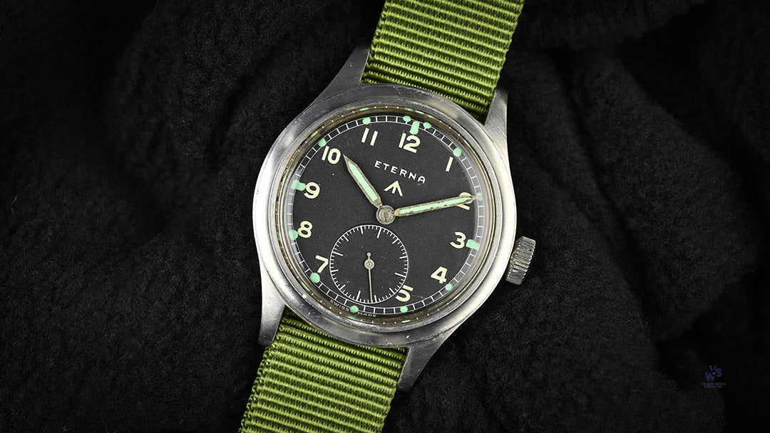 Eterna Dirty Dozen - WW2 Military Soldiers Watch - c.1944 – Vintage ...
