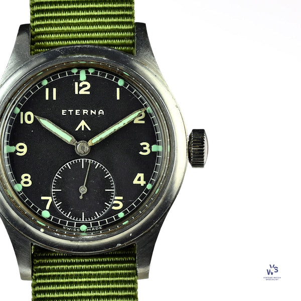 Eterna Dirty Dozen - WW2 Military Soldiers Watch - c.1944 – Vintage ...