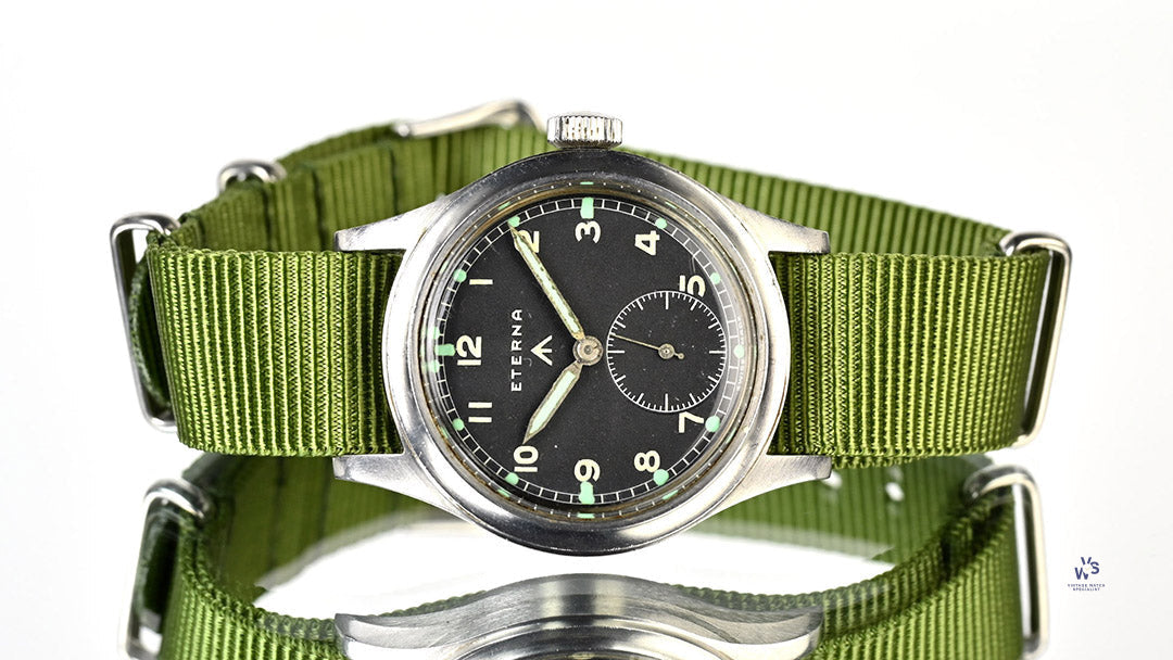 Eterna Dirty Dozen - WW2 Military Soldiers Watch - c.1944 – Vintage ...