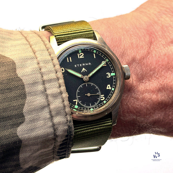 Eterna Dirty Dozen - WW2 Military Soldiers Watch - c.1944 – Vintage ...