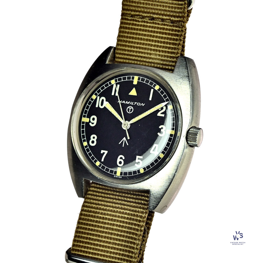 Hamiliton 6BB Military Pilot's Watch - 1975 – Vintage Watch Specialist