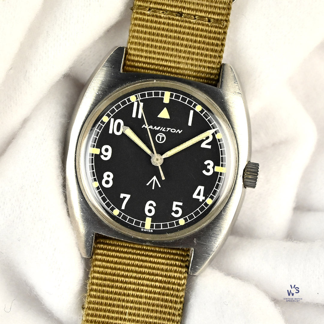 Hamiliton 6BB Military Pilot's Watch - 1975 – Vintage Watch Specialist