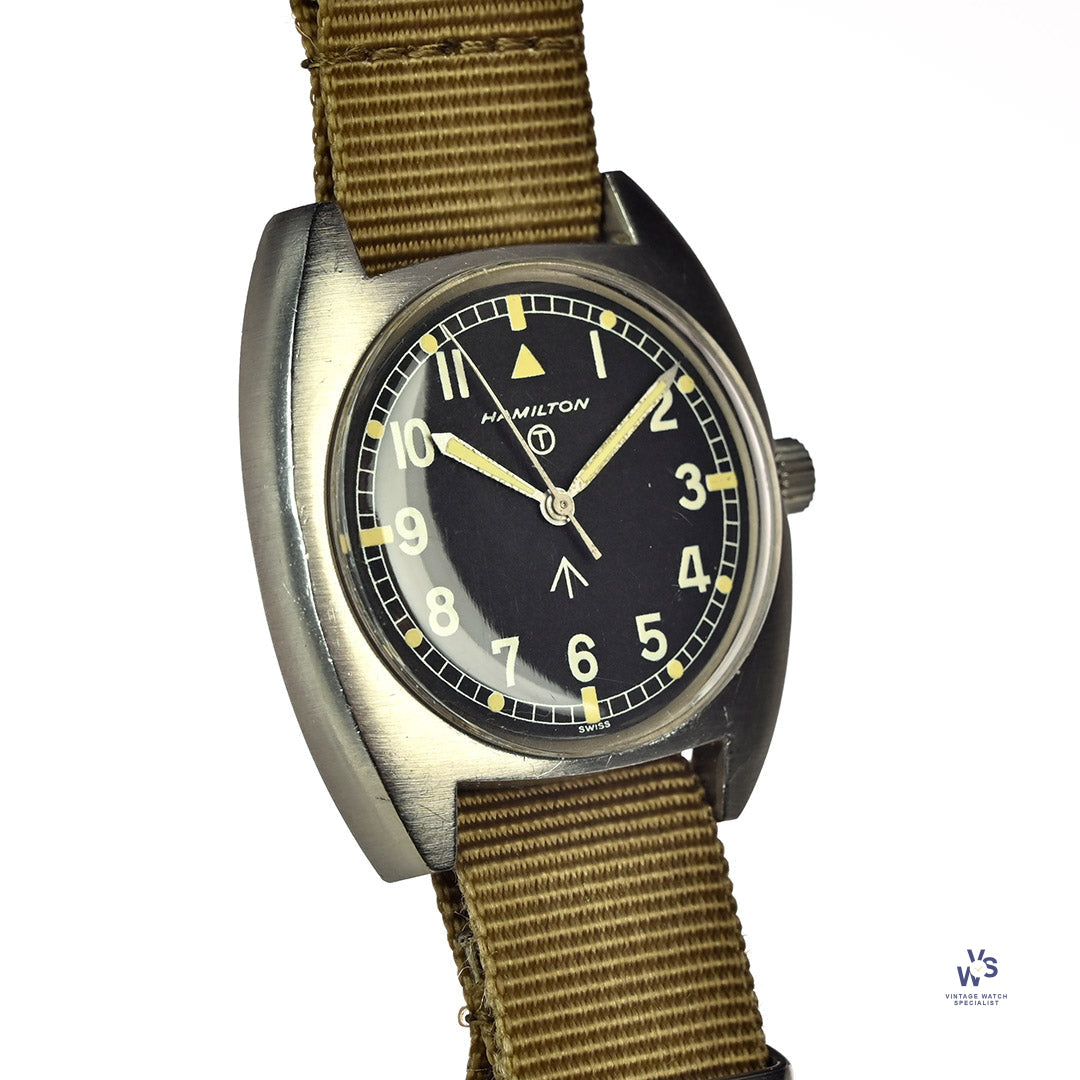 Hamilton 6BB - Military Pilots Watch - 1975 – Vintage Watch Specialist