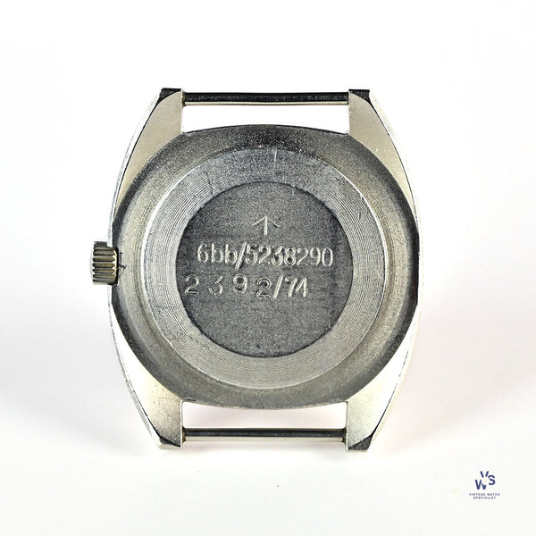 Hamilton Geneve 6bb RAF Issued Watch - 1974 with Original Tritium Dial ...
