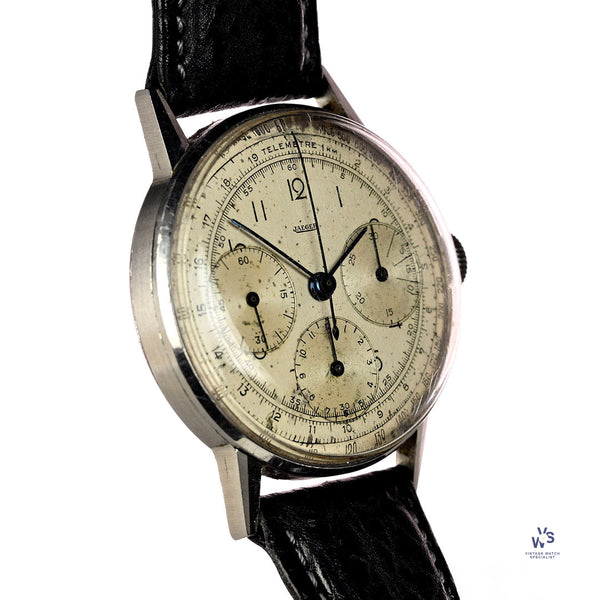 Jaeger Telemetre Dial - Three Register Chronograph - Original Conditio ...