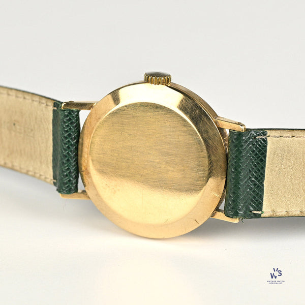 JW Benson Tropical - 9K Gold - Roman Sector Dial - c.1950s – Vintage ...
