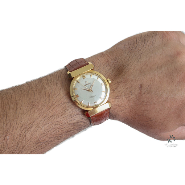Omega Automatic - Ultima Chronometer in 18k Gold - 1959 - Box and Extr ...
