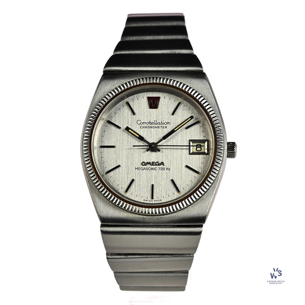 Omega Constellation Megasonic - Model Ref: 198.0047 - c.1972 – Vintage ...