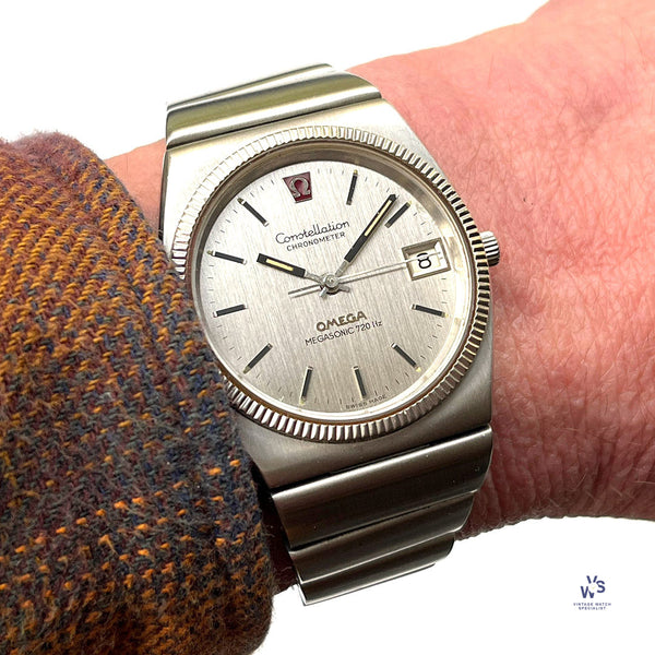 Omega Constellation Megasonic - Model Ref: 198.0047 - c.1972 – Vintage ...