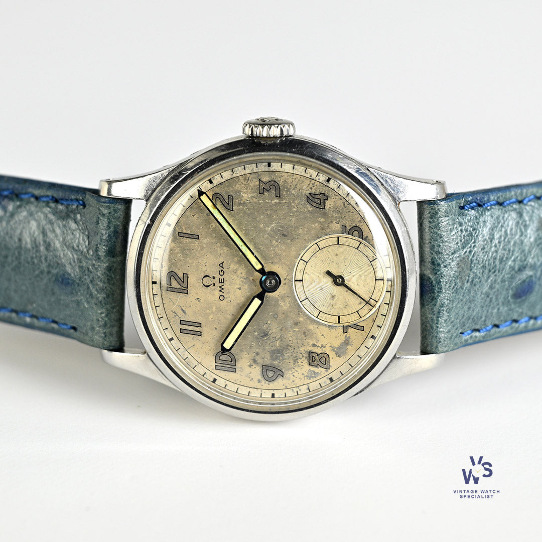 Omega Military Style - Dennison Case - Original Lume - c.1940s ...