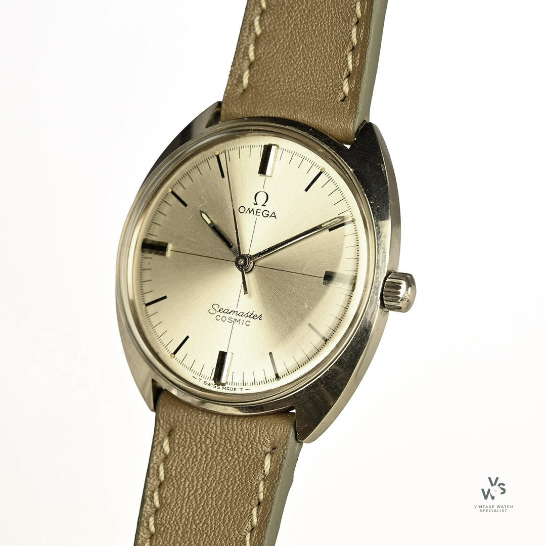 Omega Seamaster Cosmic - Model Ref: 135017 - Unishell - Tool 107 - c.1 – Vintage Watch Specialist