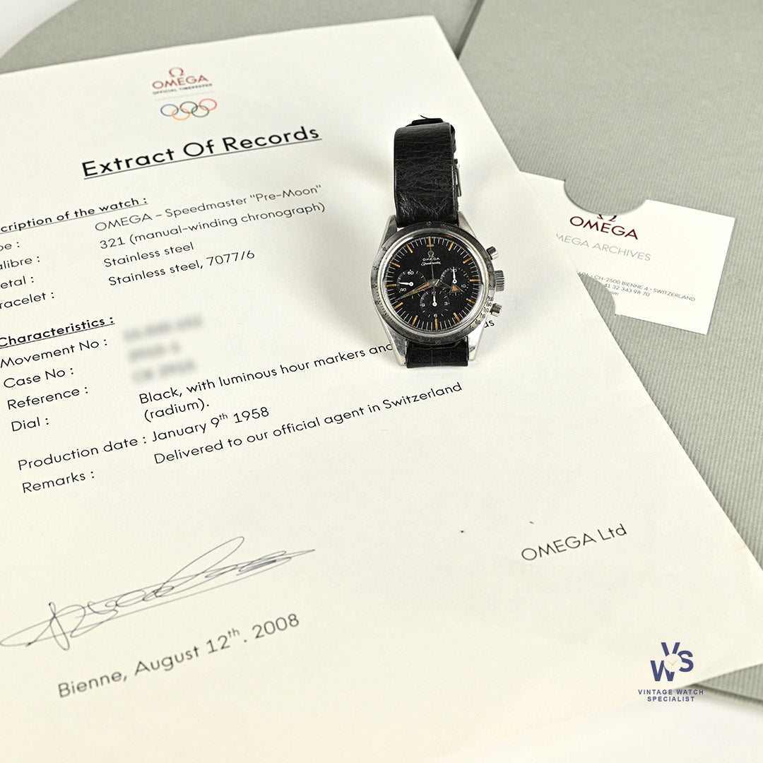 Rare Omega Speedmaster - Model Reference CK2915-1 - Outstanding Condit ...