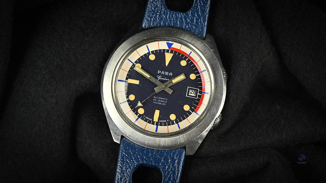 Para-Geneve - Automatic - Super Compressor - Vintage Dive Watch - Cali ...