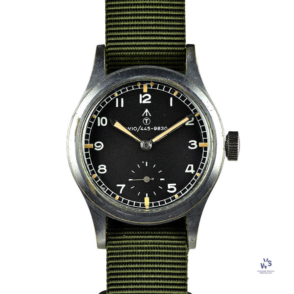 Record Dirty Dozen WWW Military Watch with Rare NATO W10 Numbered Dial ...