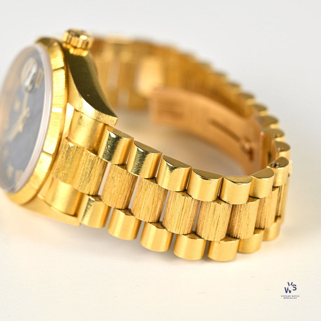 Rolex Day-Date President - 18k Gold - Rare Ferrite Dial - Model ref: 1 ...