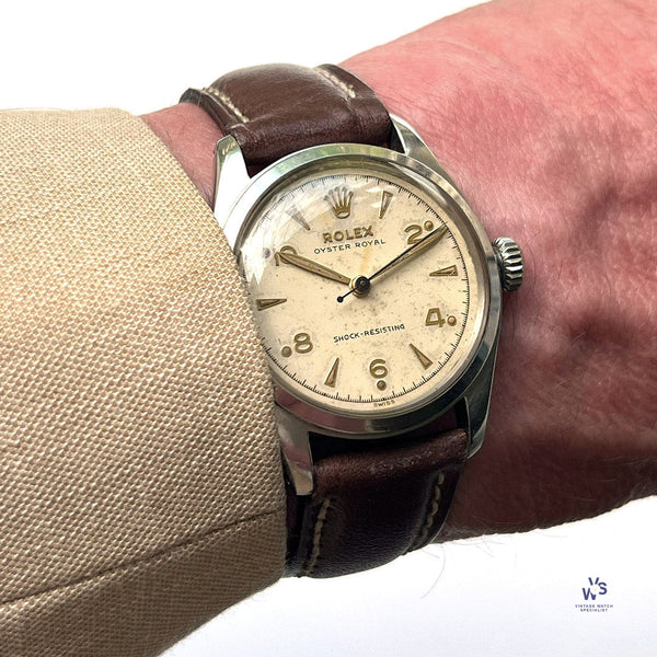 Rolex Oyster Royal Wrist Watch - Model 6144 - Calibre 710 - c.1952 ...