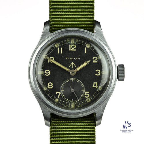 Timor Military Watches For Sale UK | Vintage Watch Specialist