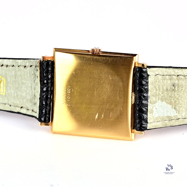 Universal Geneve Automatic - Square Cased 18K Gold Dress Watch - c.195 ...