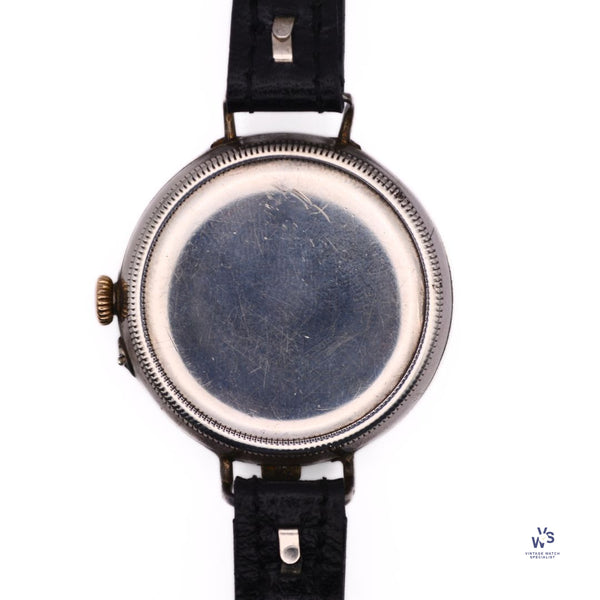 Vintage - Military Trench Style - Half Hunter - Wristwatch - Marked A.G ...