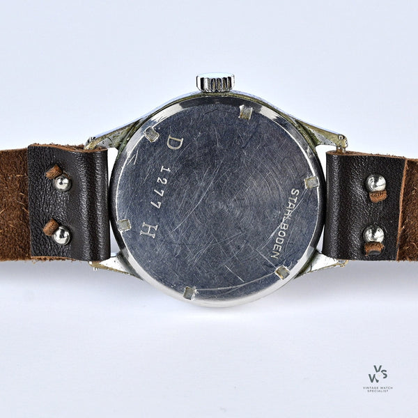 Mulco WW2 German Military Watch (DH) Case Back Ref: D 1277 H - c.1940s ...