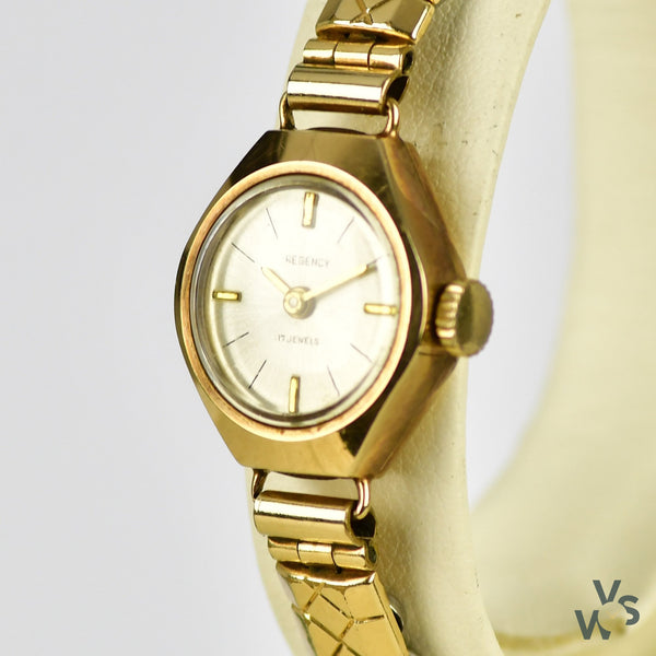 Regency - A Vintage Ladies 9ct Yellow Gold Cocktail Watch - c.1960s ...
